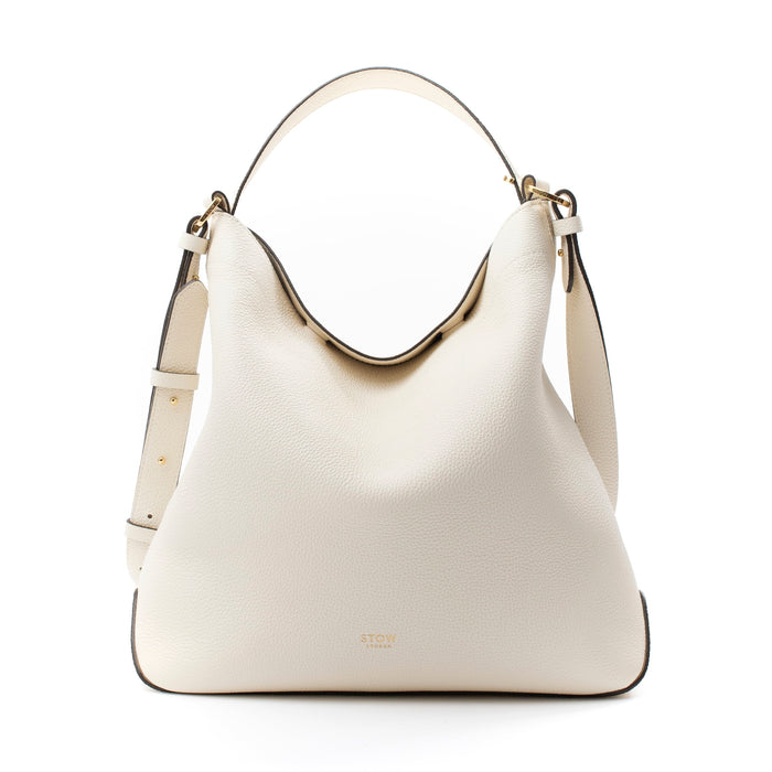 Spring Moon Leather Curve Bag
