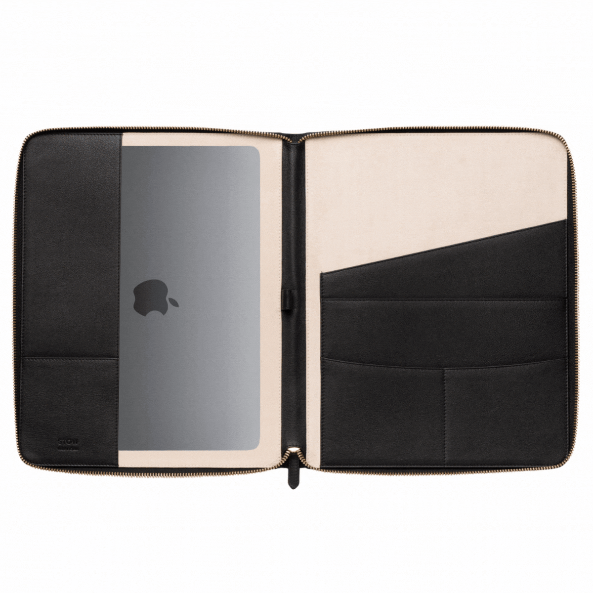 Black Leather Executive Folio