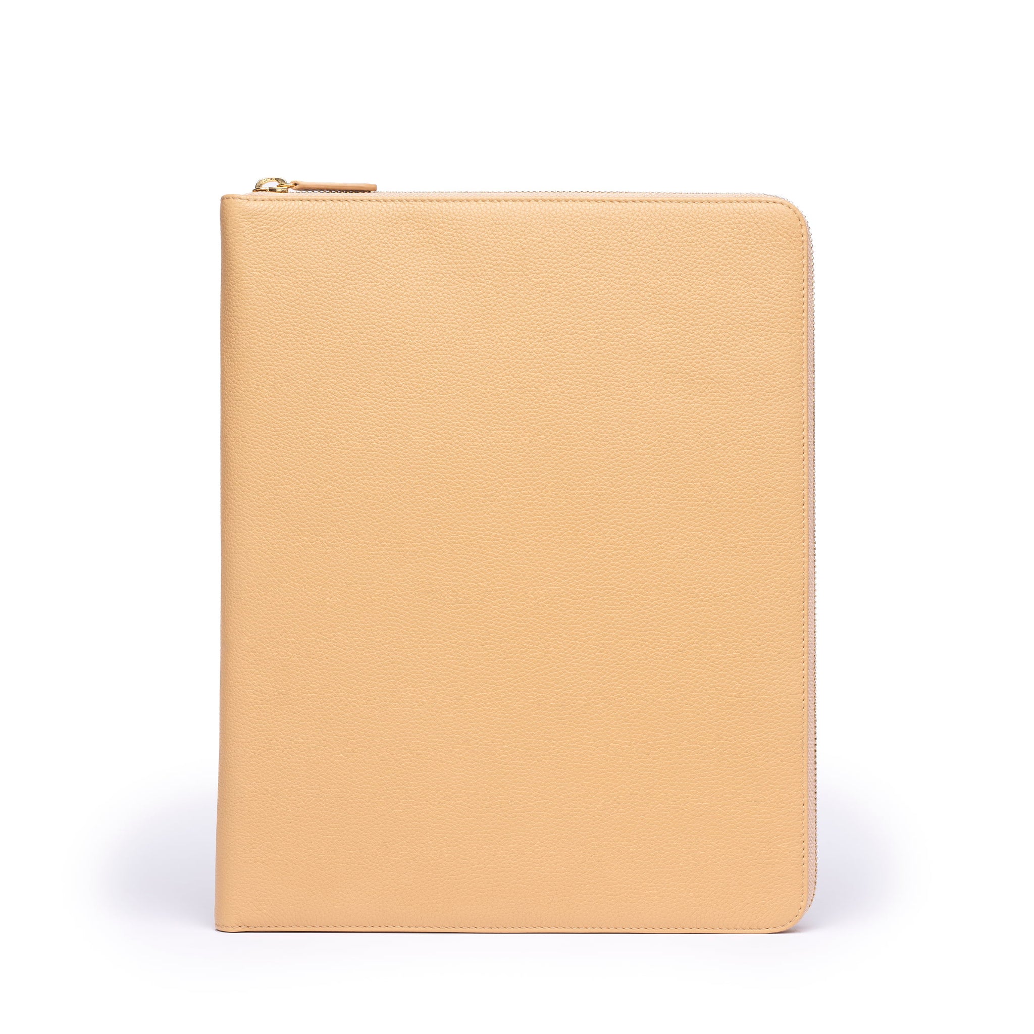 Executive Folio in Almond Leather from STOW London