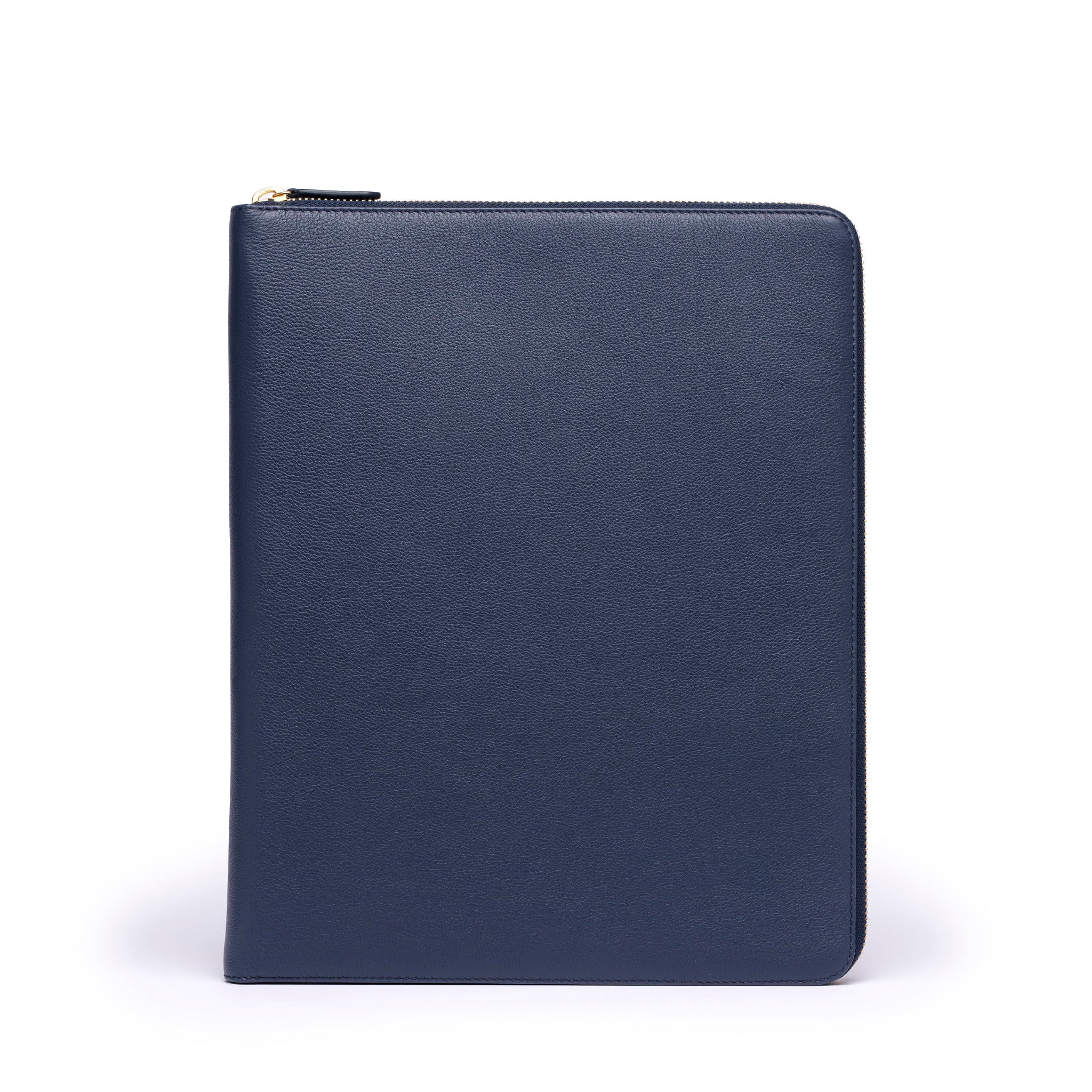 Navy Leather Executive Folio