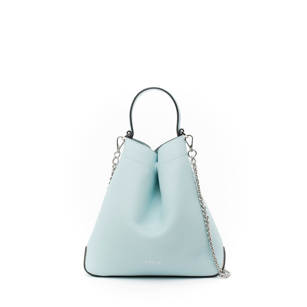 Celeste Leather Mini Curve Bag