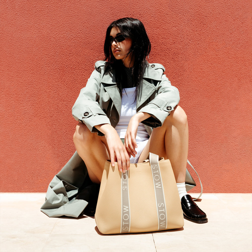 STOW London | British luxury bags & accessories, handmade in Ubrique.