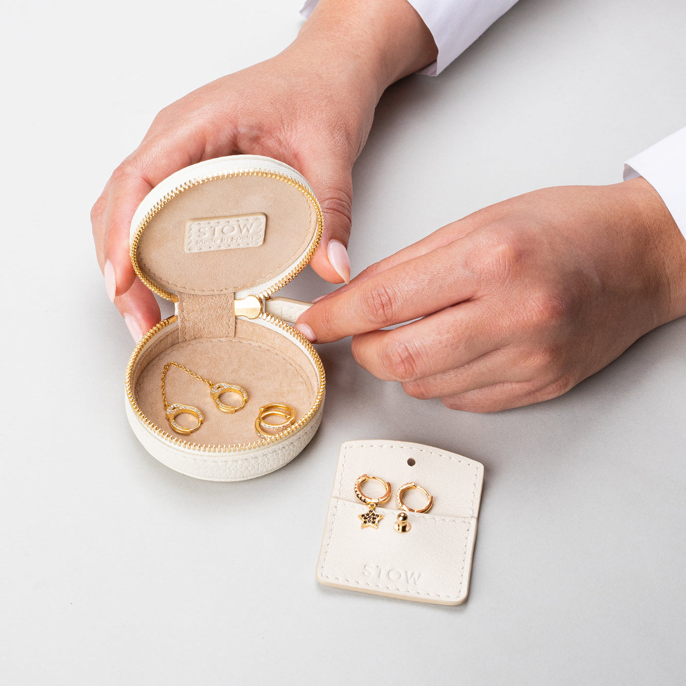 Spring Moon Leather Pocket Essentials Case