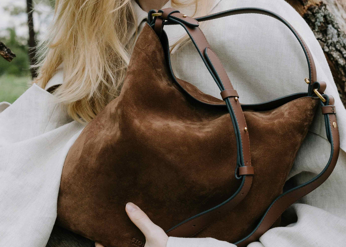 STOW London | British luxury bags & accessories, handmade in Ubrique.